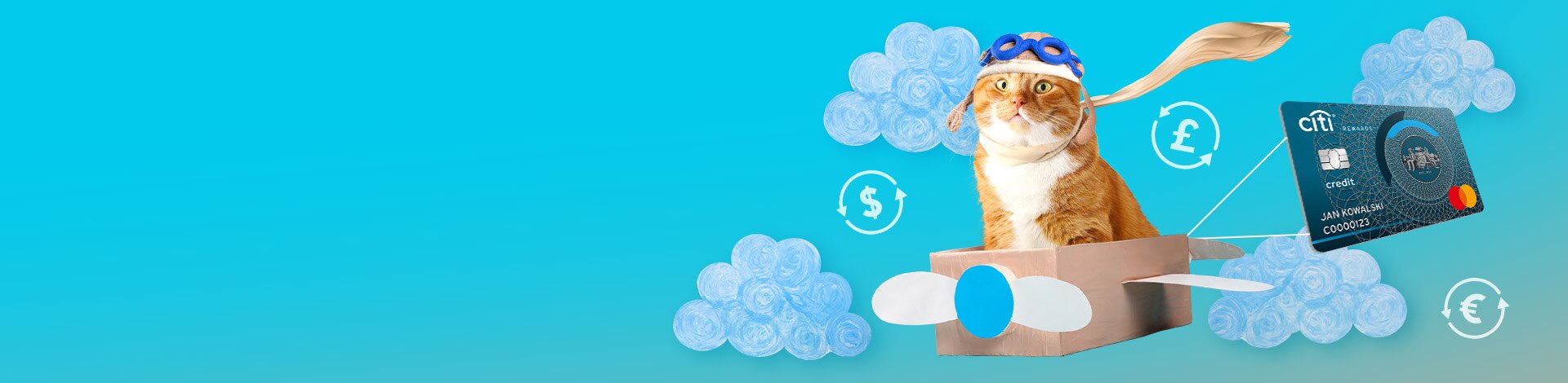 Podróżuj I zyskuj z kartą kredytową Citibank World Mastercard®