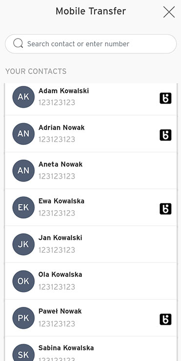 Activate BLIK and pay with a click